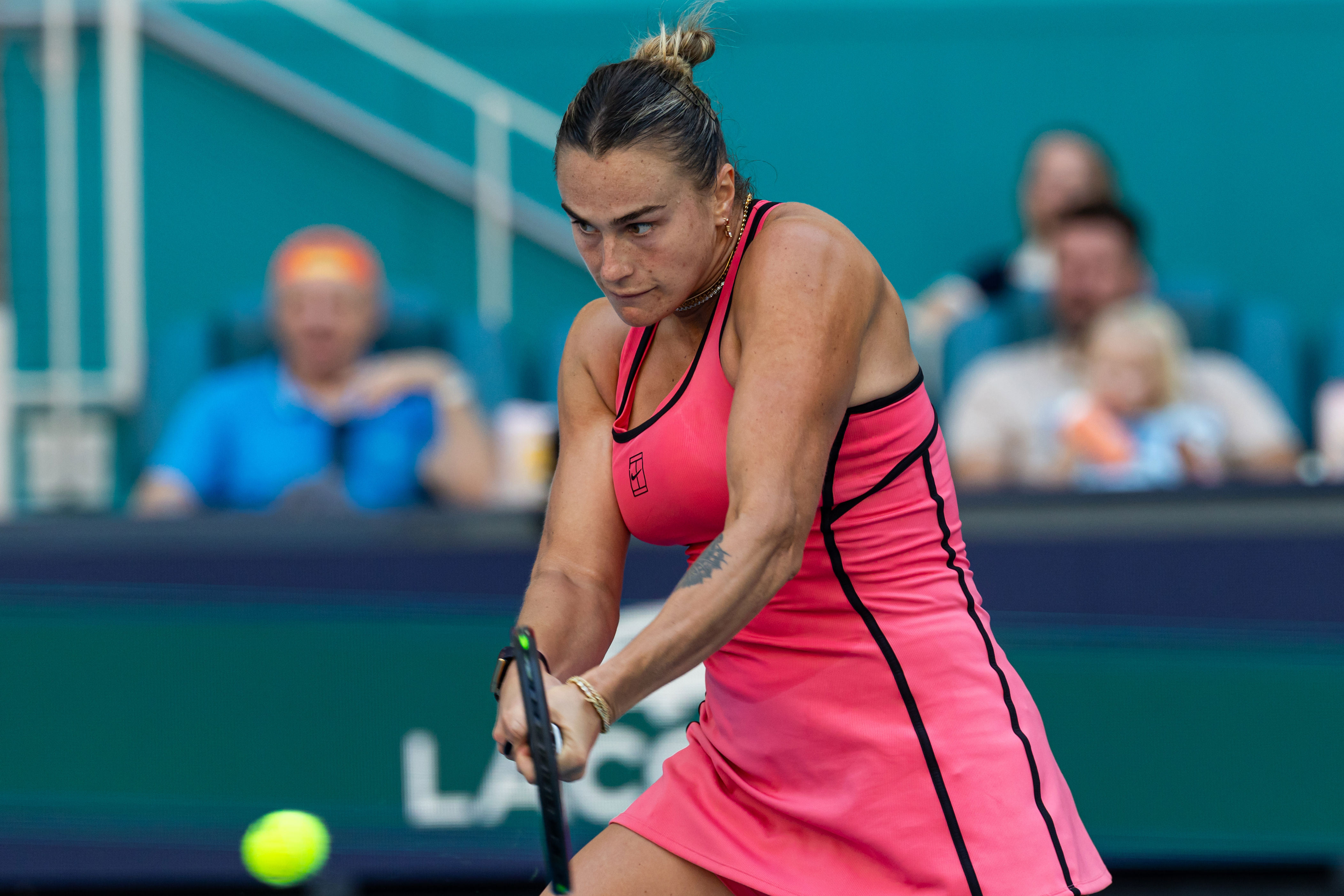 Aryna Sabalenka has two-word response to Hailey Baptiste loss