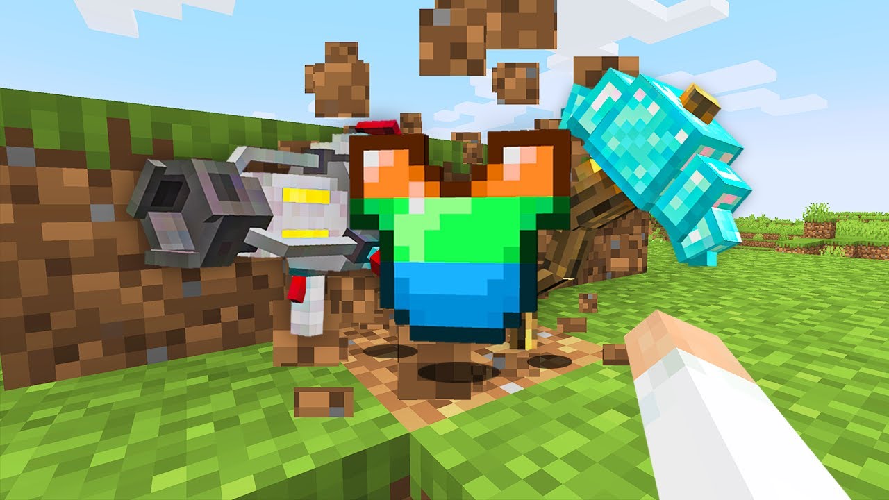 Minecraft, but there are modded drops