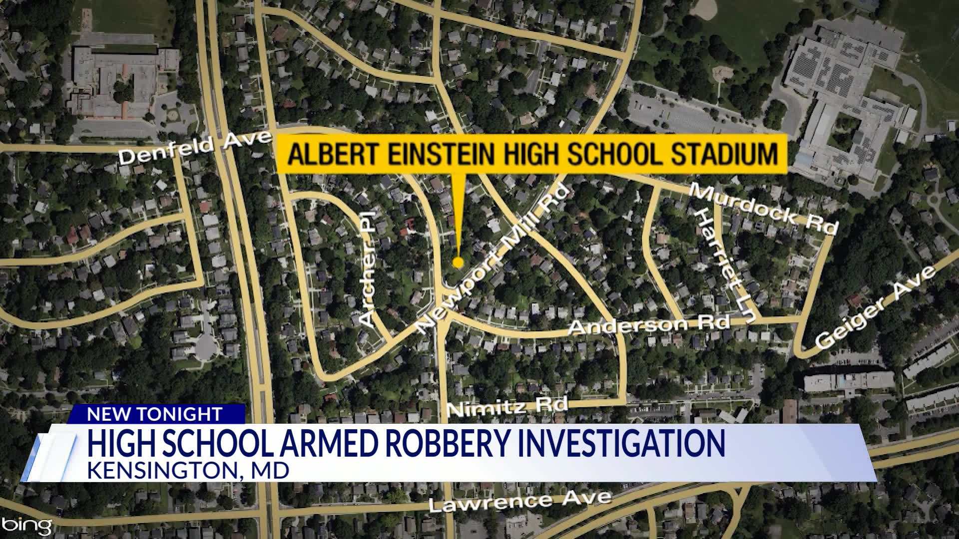 Boy arrested after armed robbery at Montgomery County high school