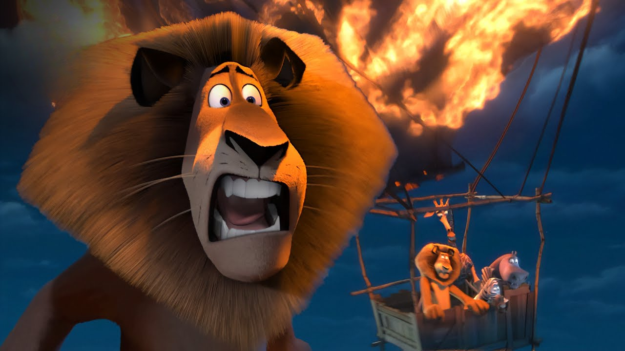 The Lemurs Bring Down the Balloon Merry Madagascar