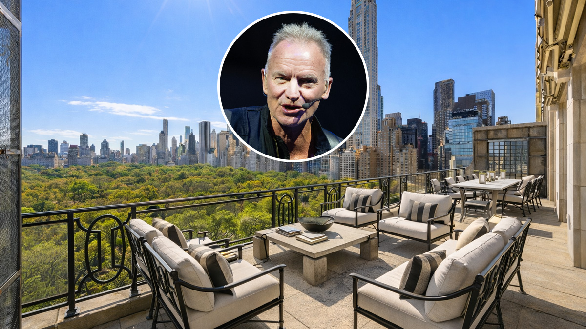 Sting's former NYC penthouse in photos