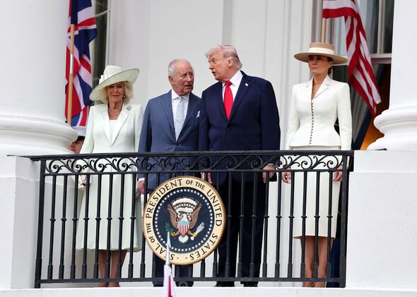 Queen Camilla's complaint about White House visit exposed by lip reader