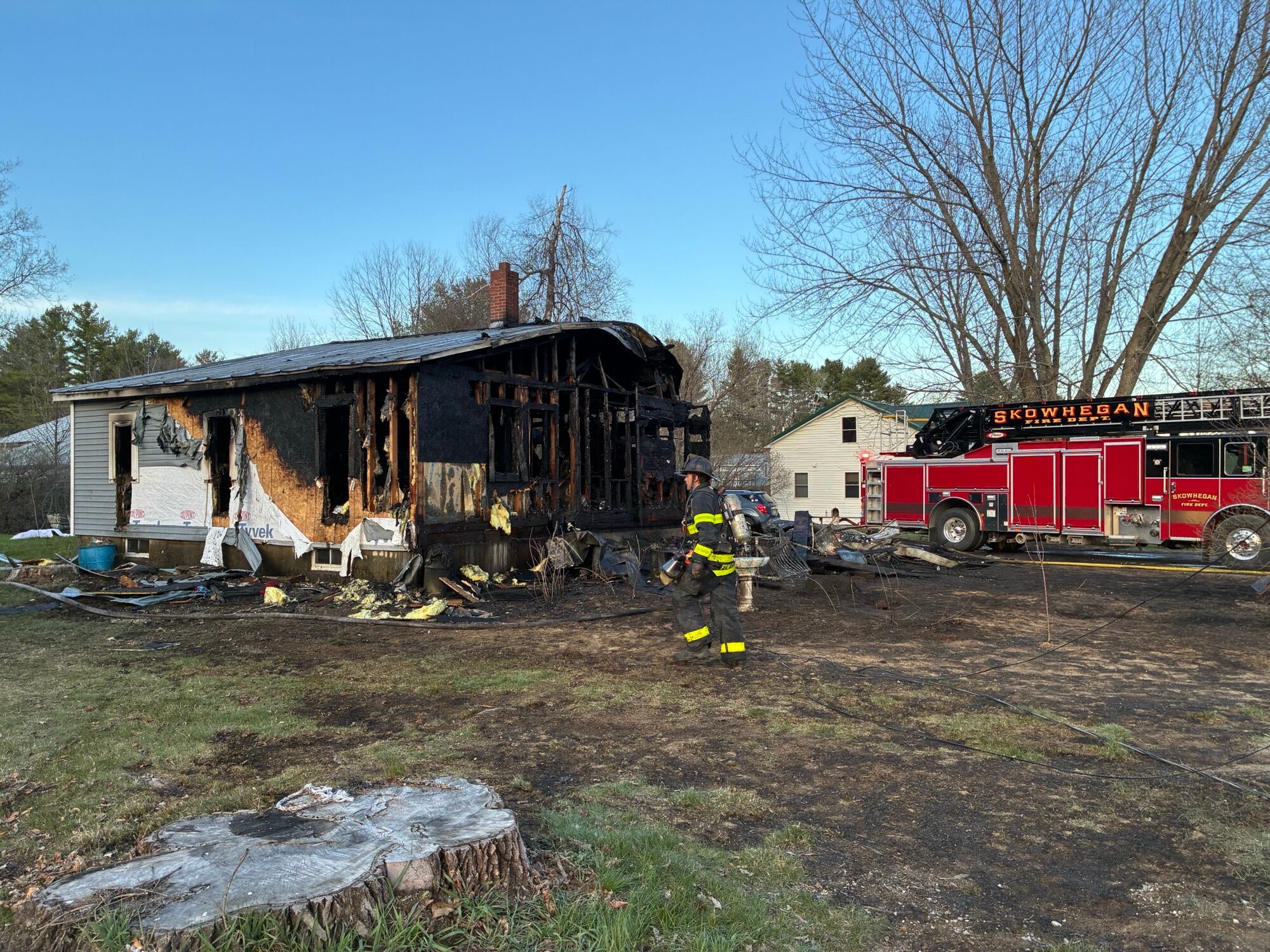 One person dead after Skowhegan house fire