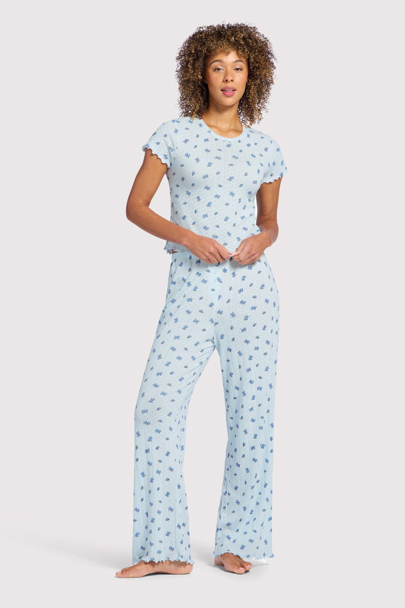 A floral loungewear set is the cutest outfit you’ll wear this spring