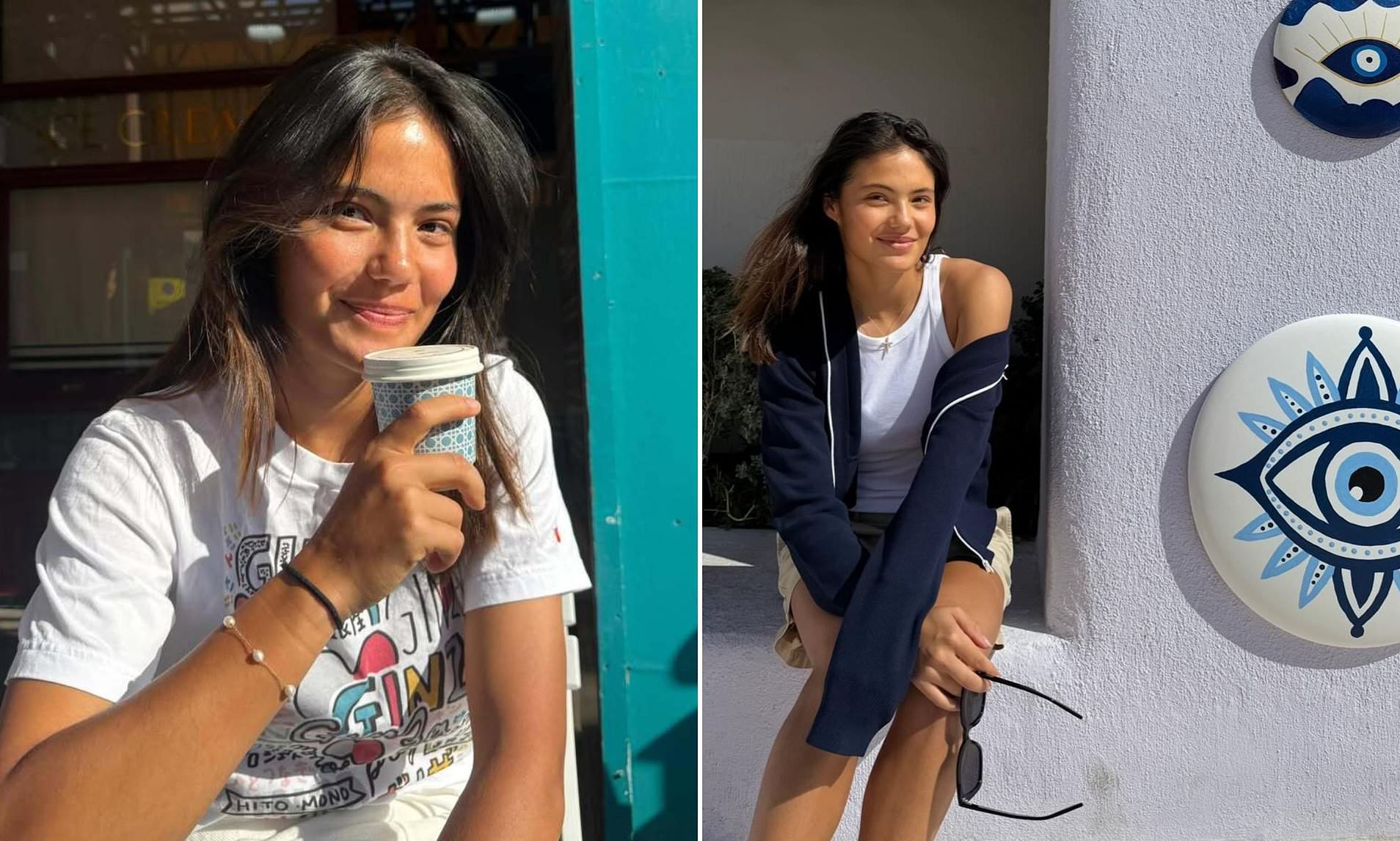 Illness-stricken Raducanu poses with evil eye charms in new update