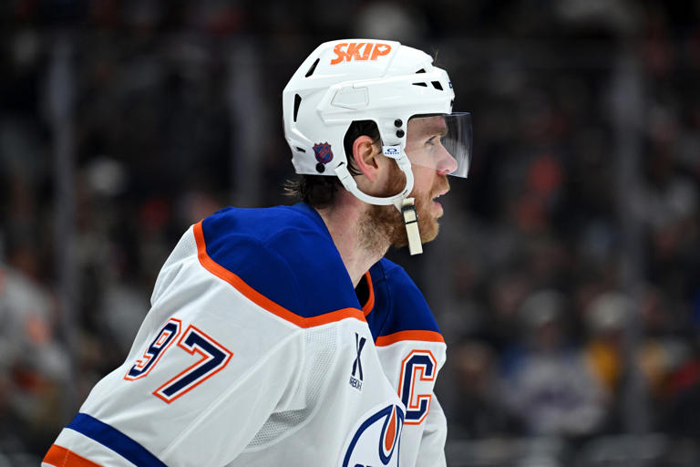Scenes from morning skate: McDavid, Dickinson 'game-time' decisions as ...