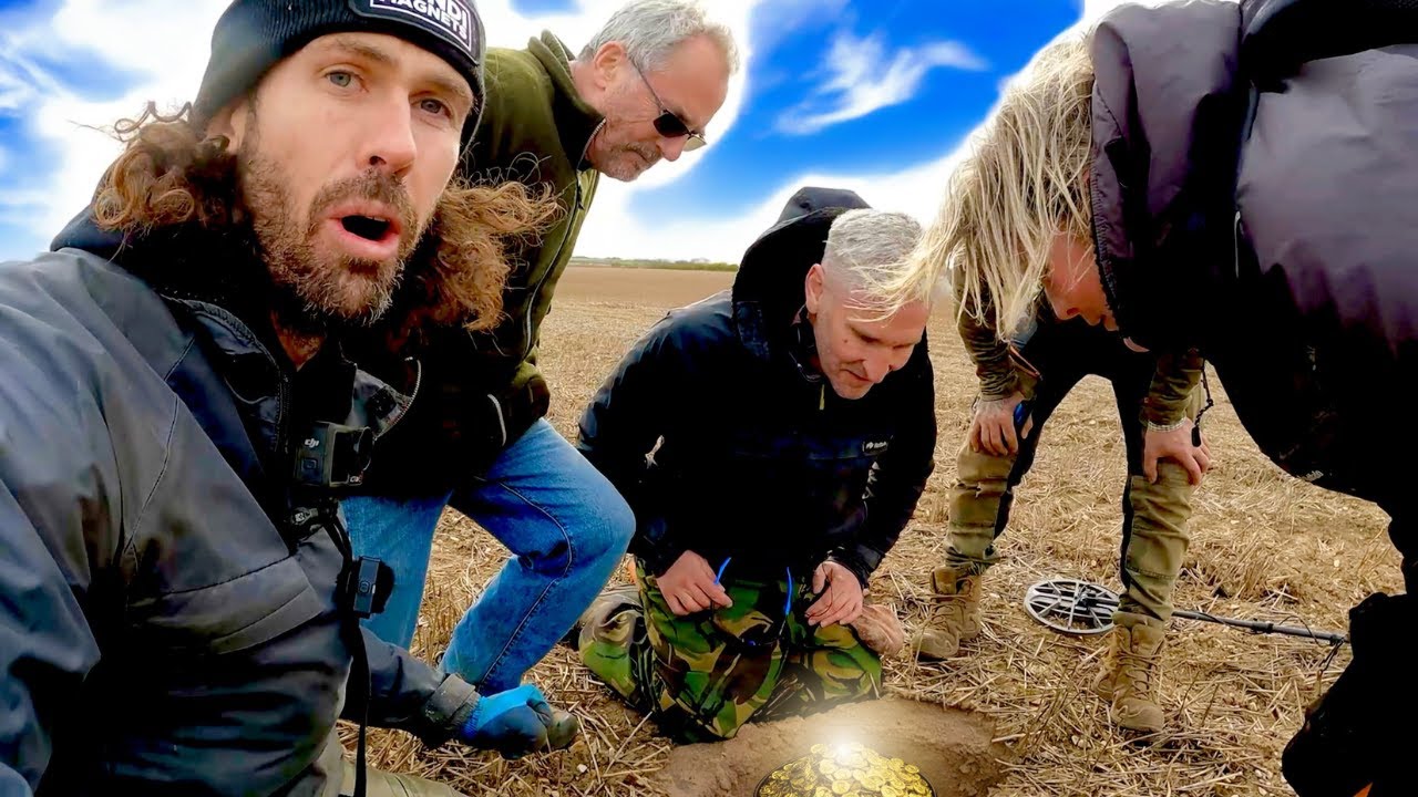 Metal detecting find of a lifetime (ancient gold)