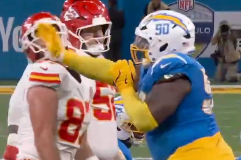NFL star who slapped Travis Kelce has 'chip on shoulder' after $30M reward