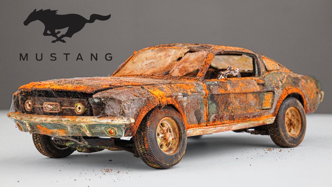 I restored a 1967 Mustang GTA like John Wick 🚗