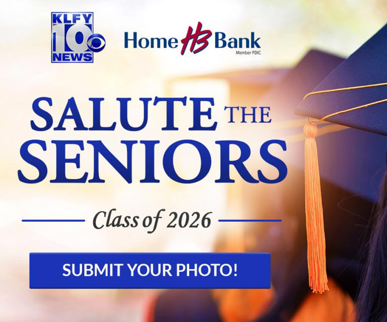 Send us photos of your proud graduate for Salute the Seniors 2026