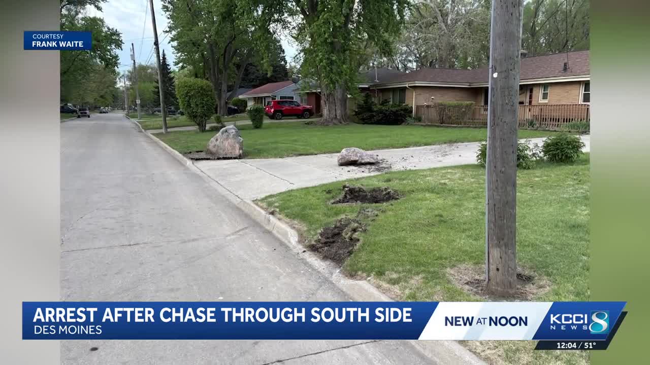 Man leads chase through Des Moines before crashing at Blank Park Zoo ...