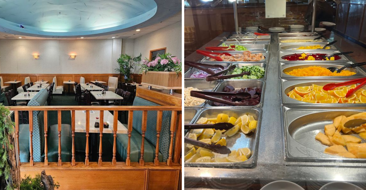 We drove 3 hours from Portland for this buffet and we would do it again ...