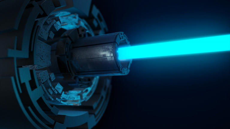 Laser-driven metajets show a path to fuel-free spacecraft thrust