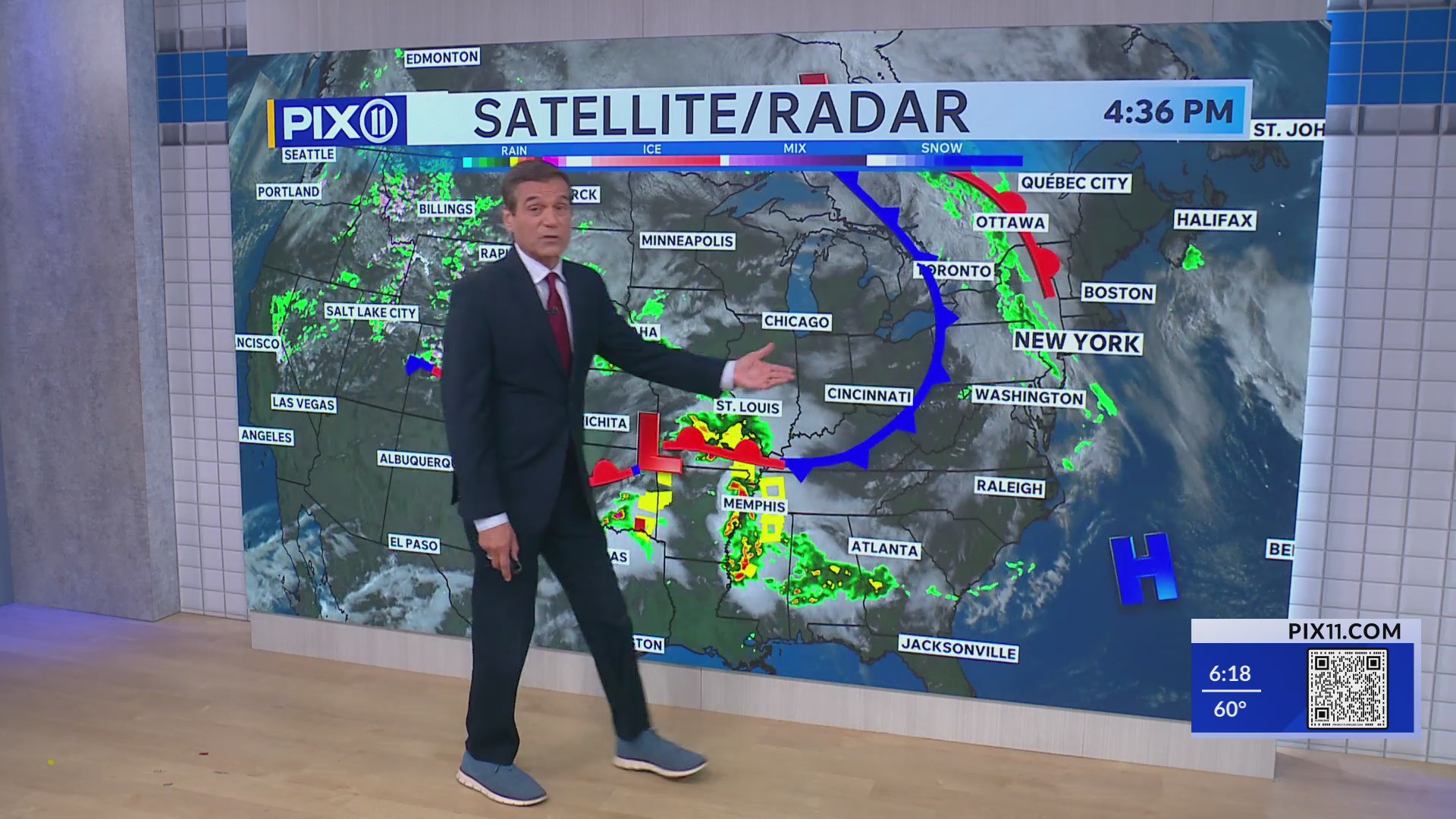 Rain holds off in NYC until Wednesday night
