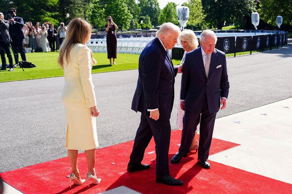 Queen Camilla's complaint about White House visit exposed by lip reader