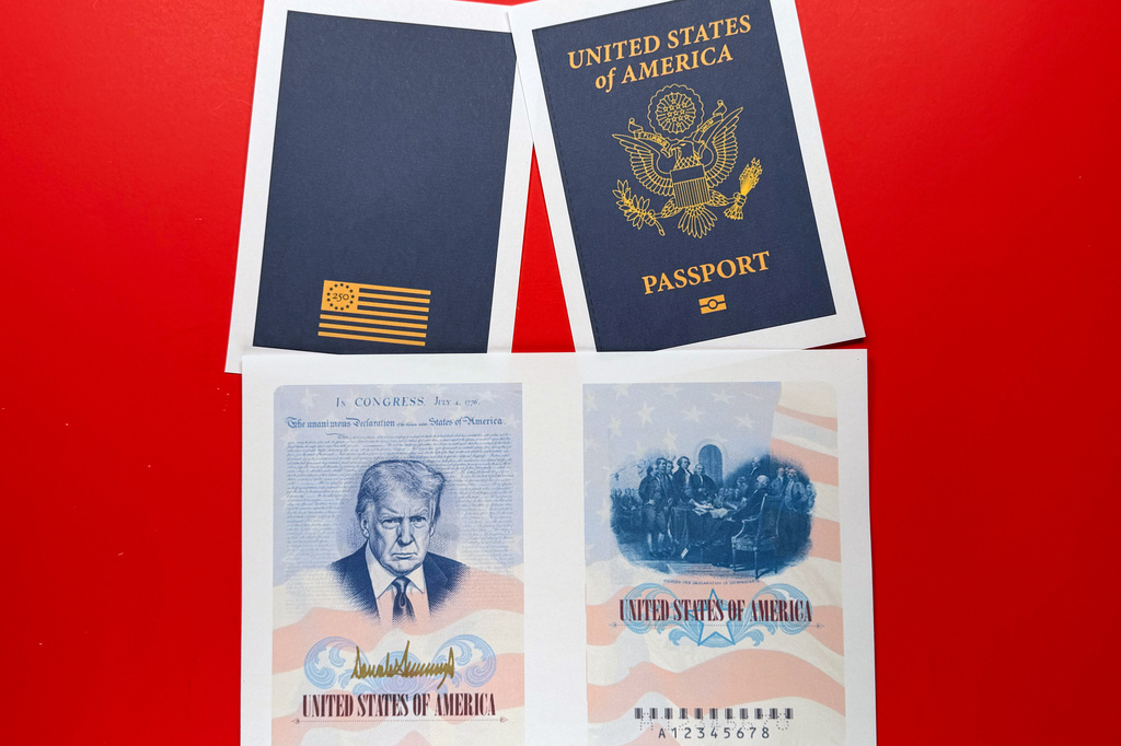 US will issue commemorative passports with Trump’s picture for America ...