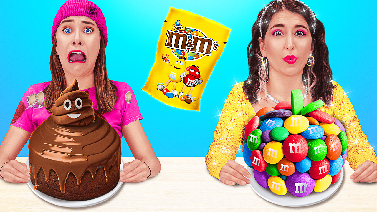 Chocolate cake showdown: The rich vs poor edition