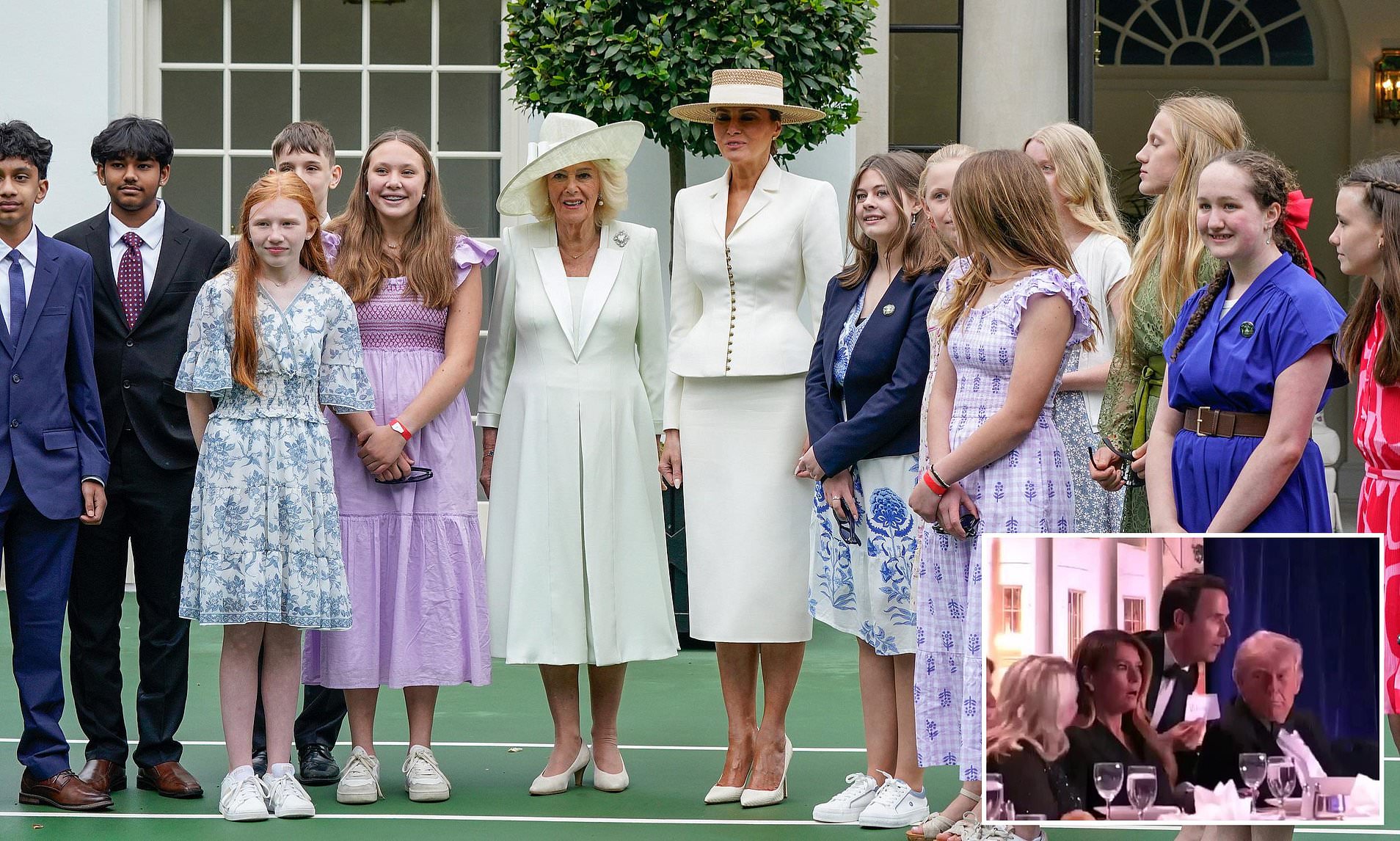 Melania breaks silence on White House Correspondents' Dinner terror