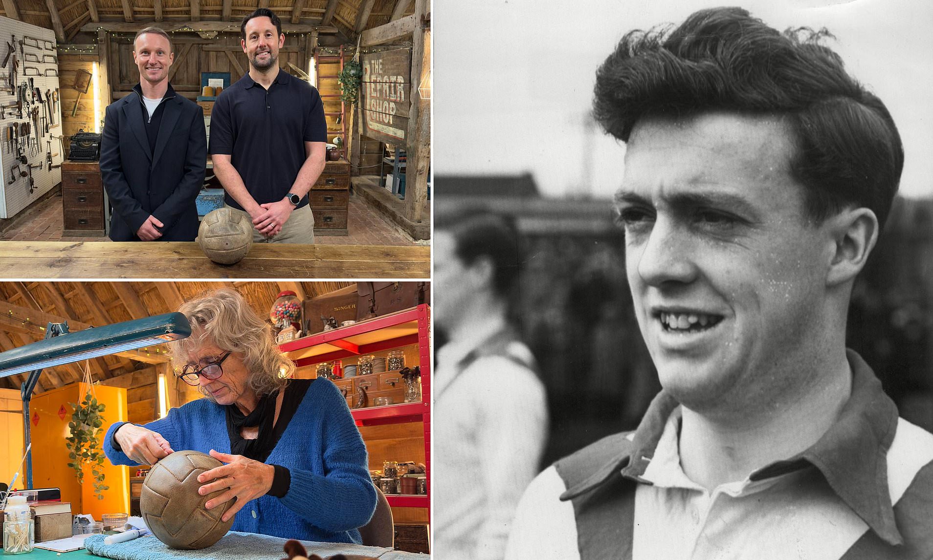 Ball used for kickabout after being smuggled off pitch following Old ...