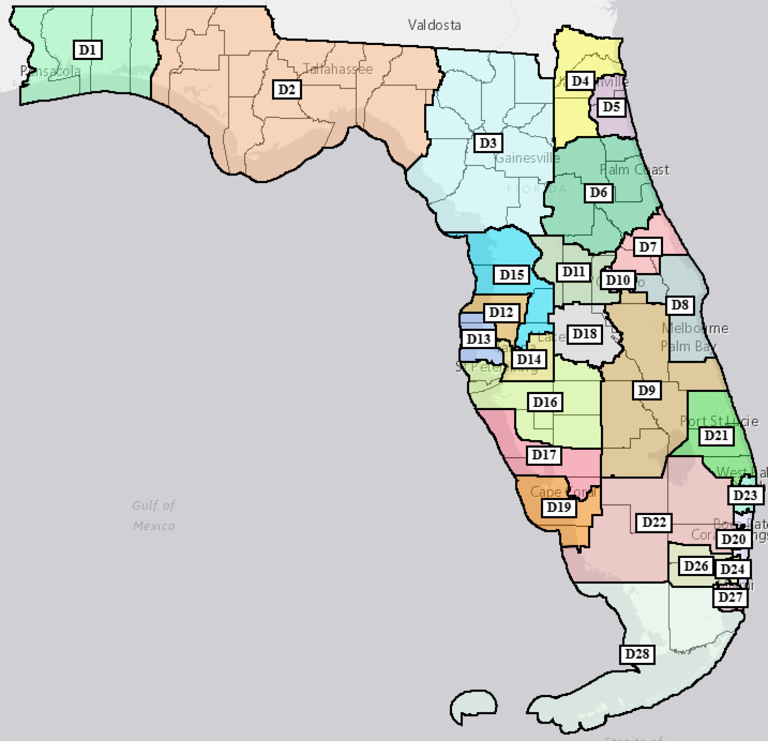 DeSantis' Florida redistricting map advances — but draws GOP no votes ...