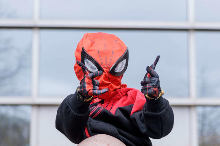 Superhero Day brings joy to kids, families at CS Mott Children’s Hospital
