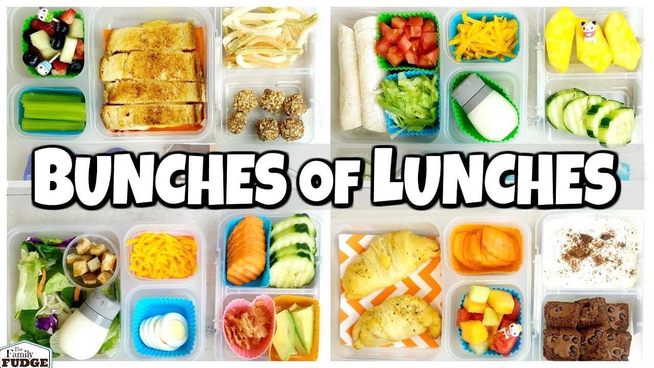 School lunch ideas for older kids