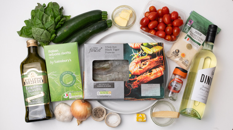 Shrimp and summer vegetable risotto recipe