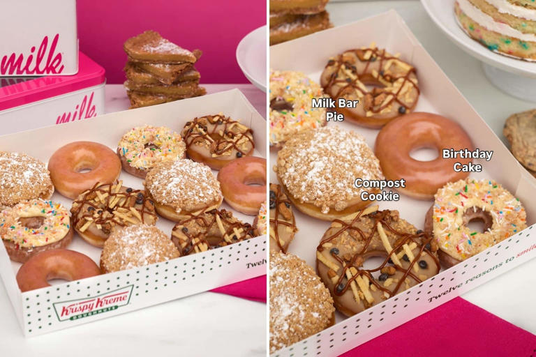 Krispy Kreme unveils 3 new doughnuts, and the buzz is growing