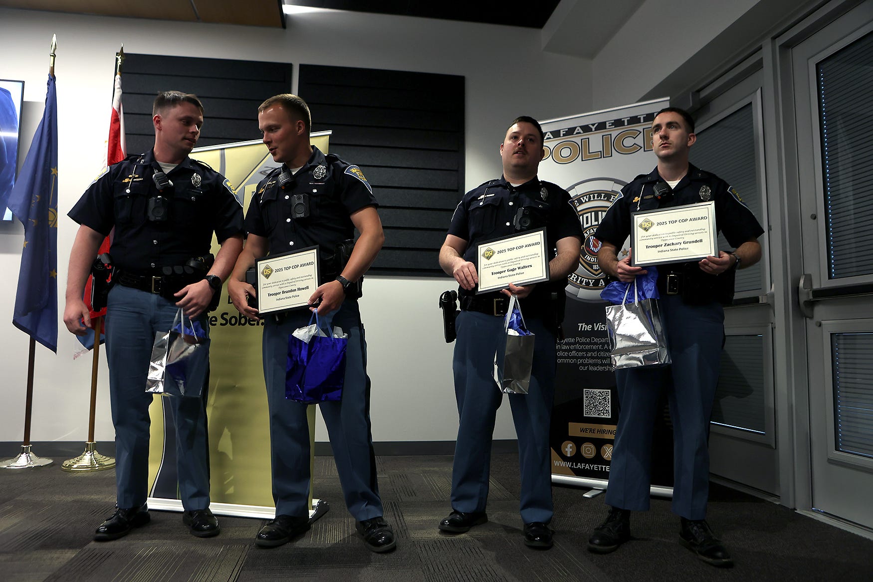 Drive Sober's 2025 'Top Cop' awards recognizes leaders in DWI arrests