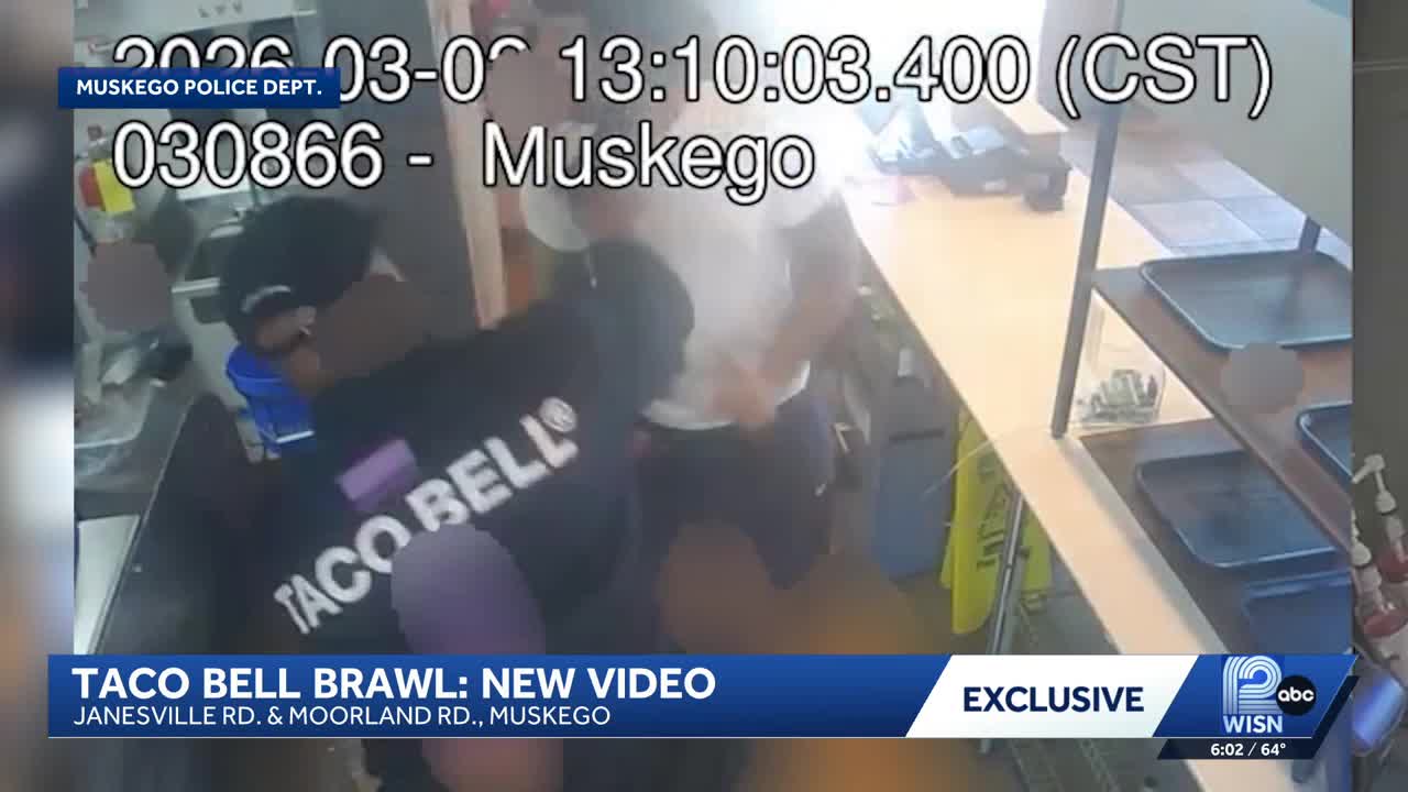 Watch: Muskego Taco Bell brawl caught on camera