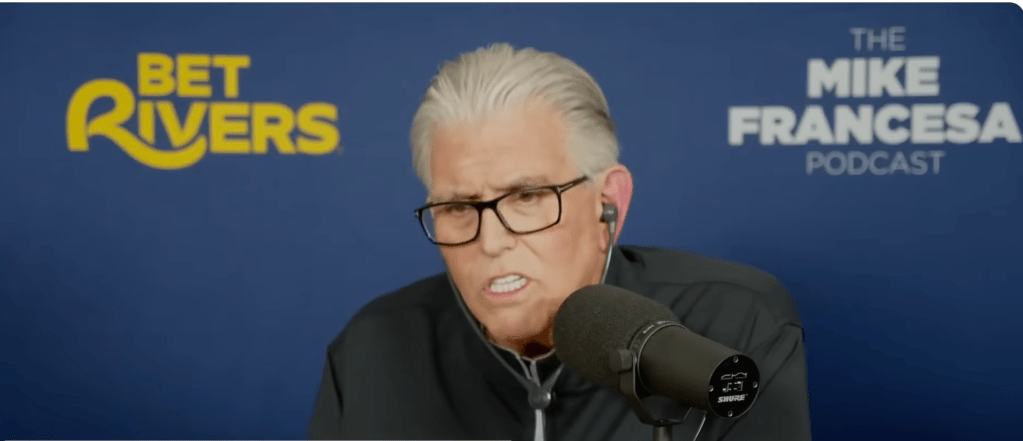 Mike Francesa not happy with what people were saying about mysterious ...