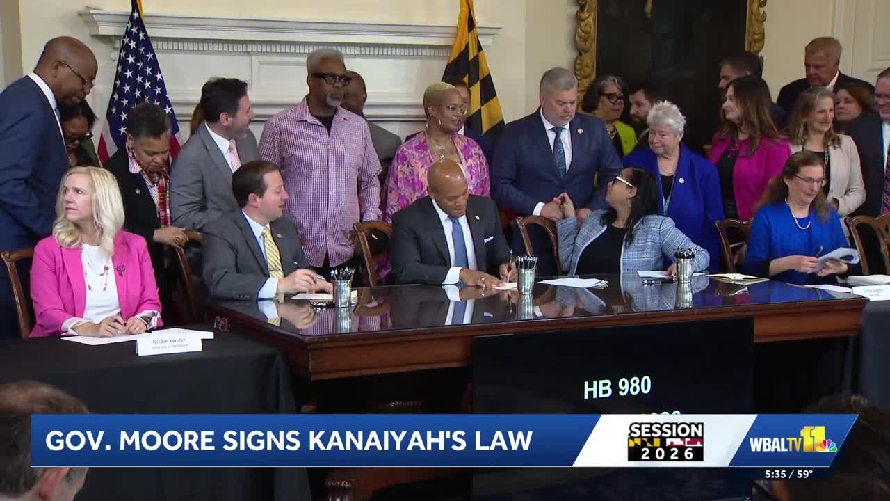 Gov. Wes Moore signs more than 200 bills into law