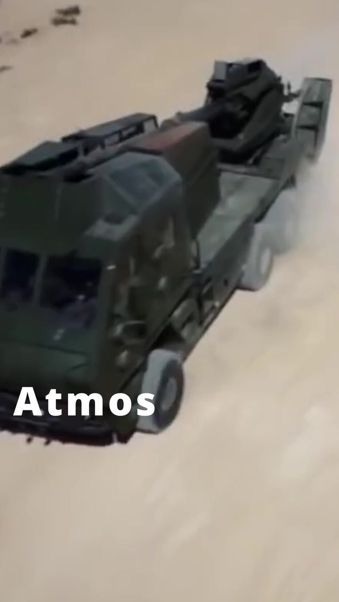 Atmos truck-mounted artillery in action: High mobility & precision ...