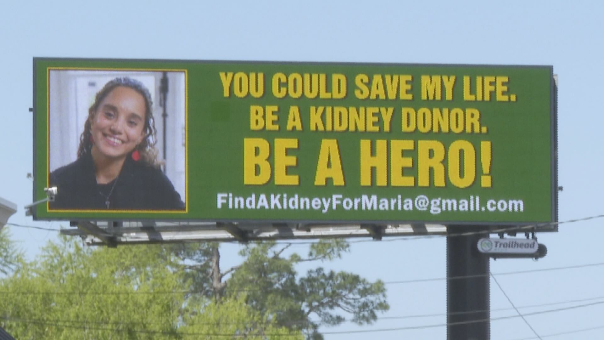 Billboard campaign helps woman secure life-saving kidney transplant
