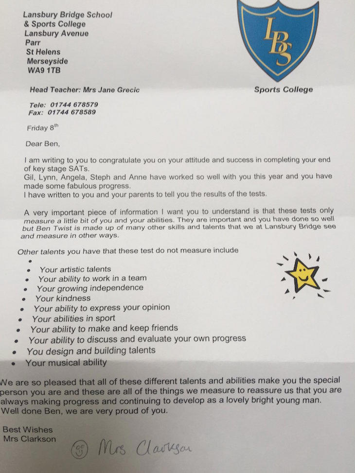 Boy fails his exams, the teacher’s letter leaves his mom in shock