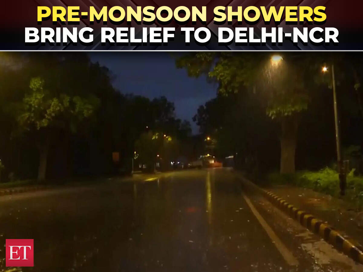Relief from heat as rain lashes parts of Delhi-NCR; IMD issues alerts ...