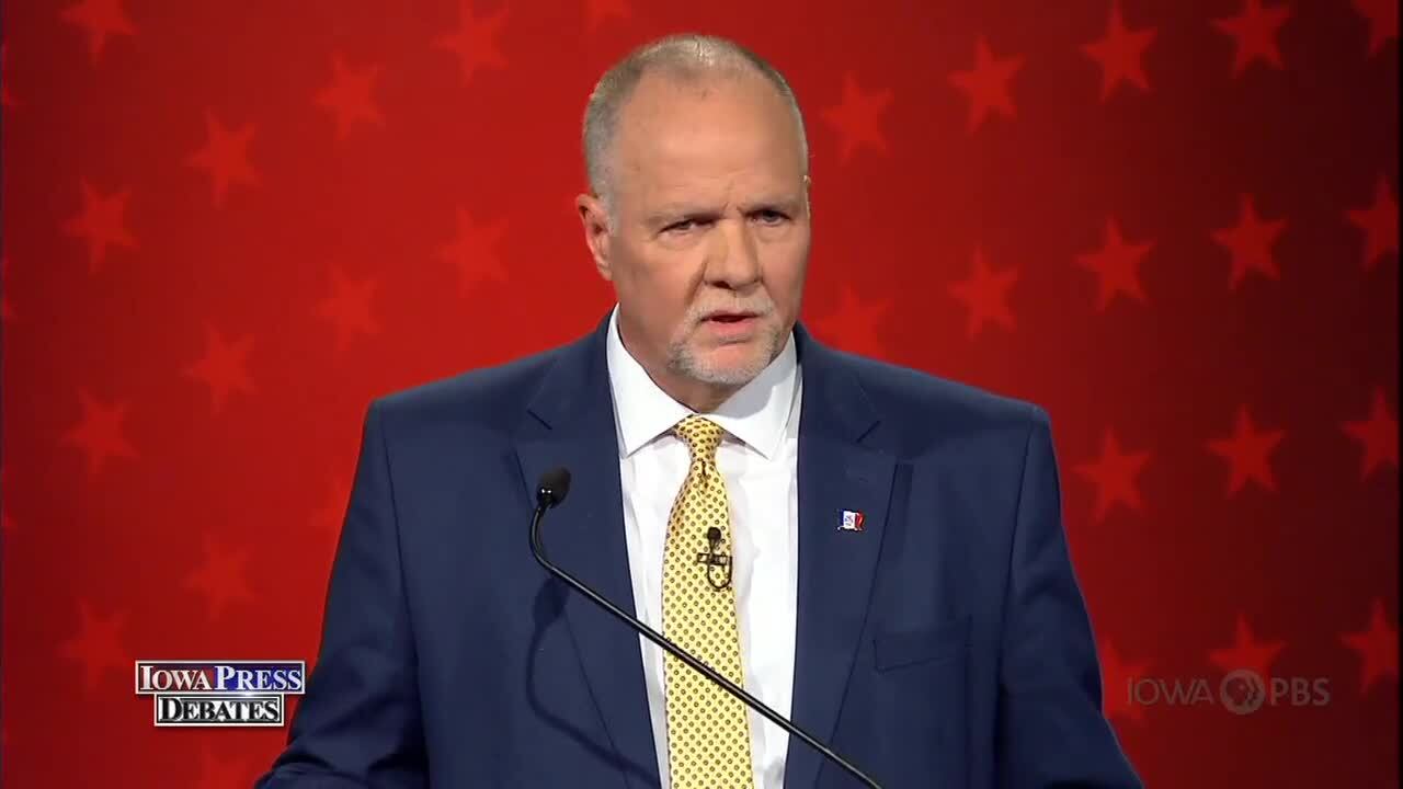 Iowa GOP governor candidates debate education funding, abortion at ...