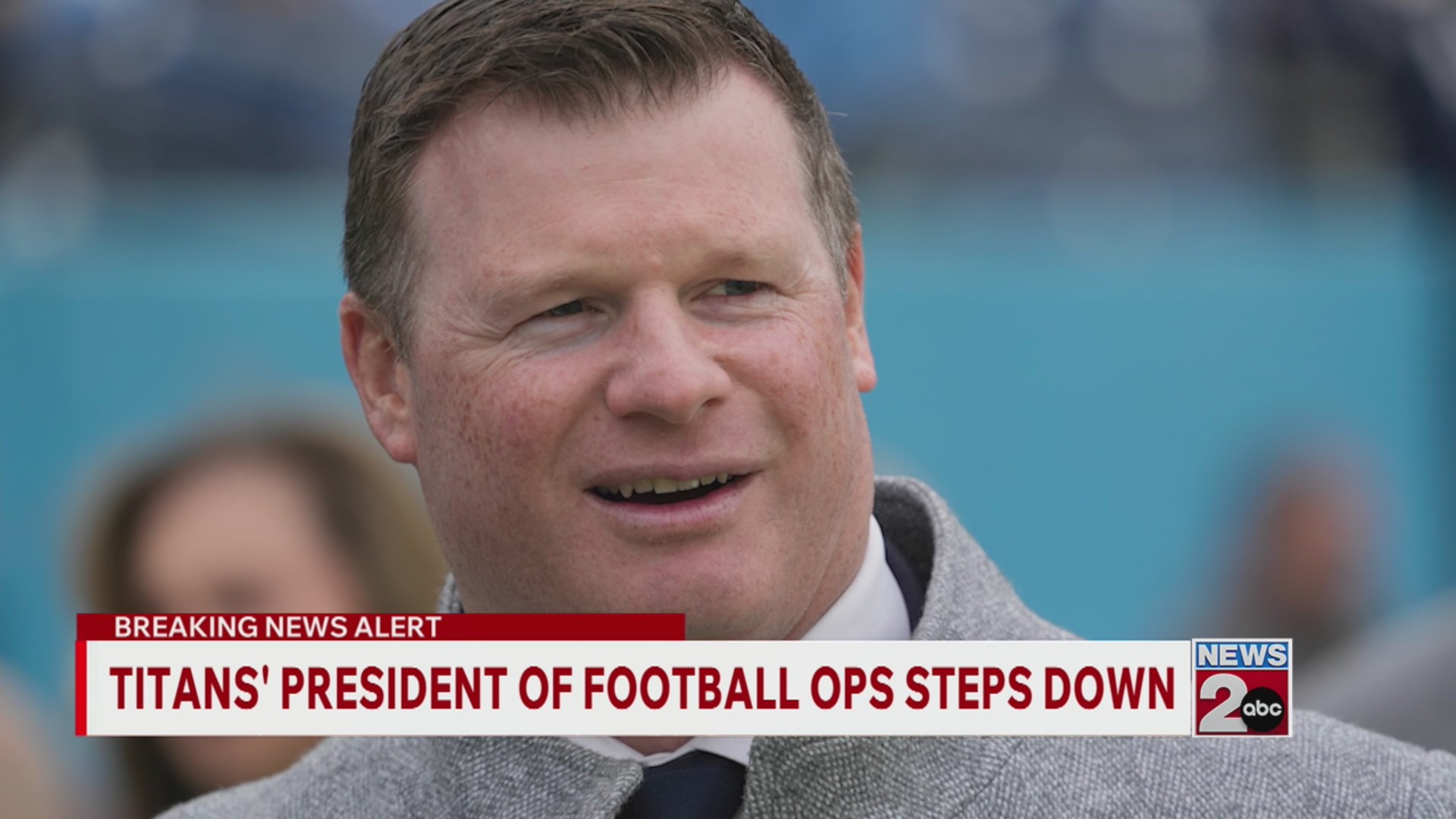Tennessee Titans president of football operations Chad Brinker stepping ...