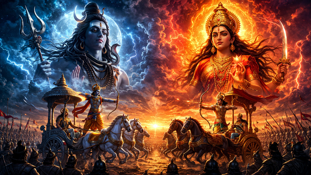 Was Mahabharata a game of Shiva and Shakti?