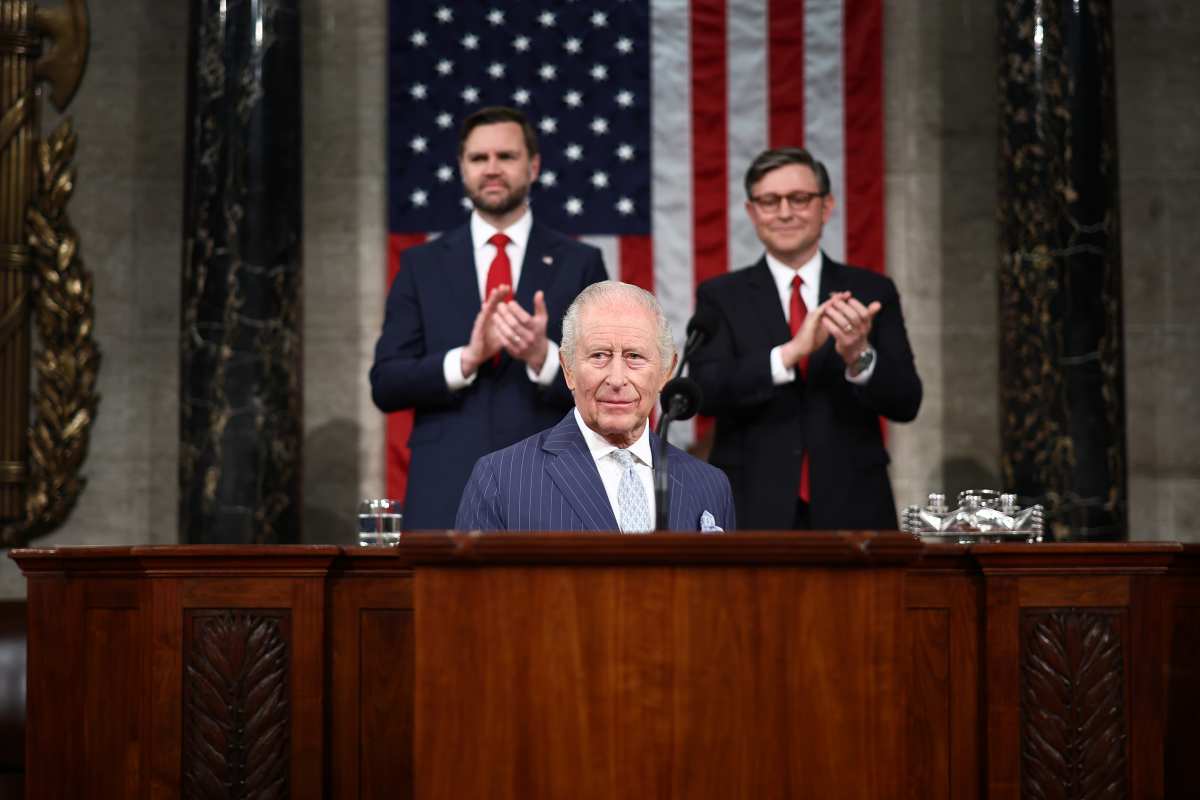 King Charles seemingly picks a side in the Harry-Trump spat during ...