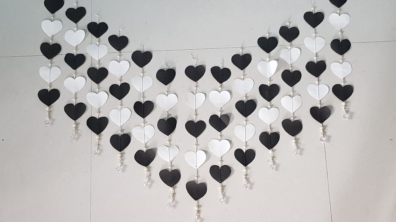 DIY how to make wall hanging toran