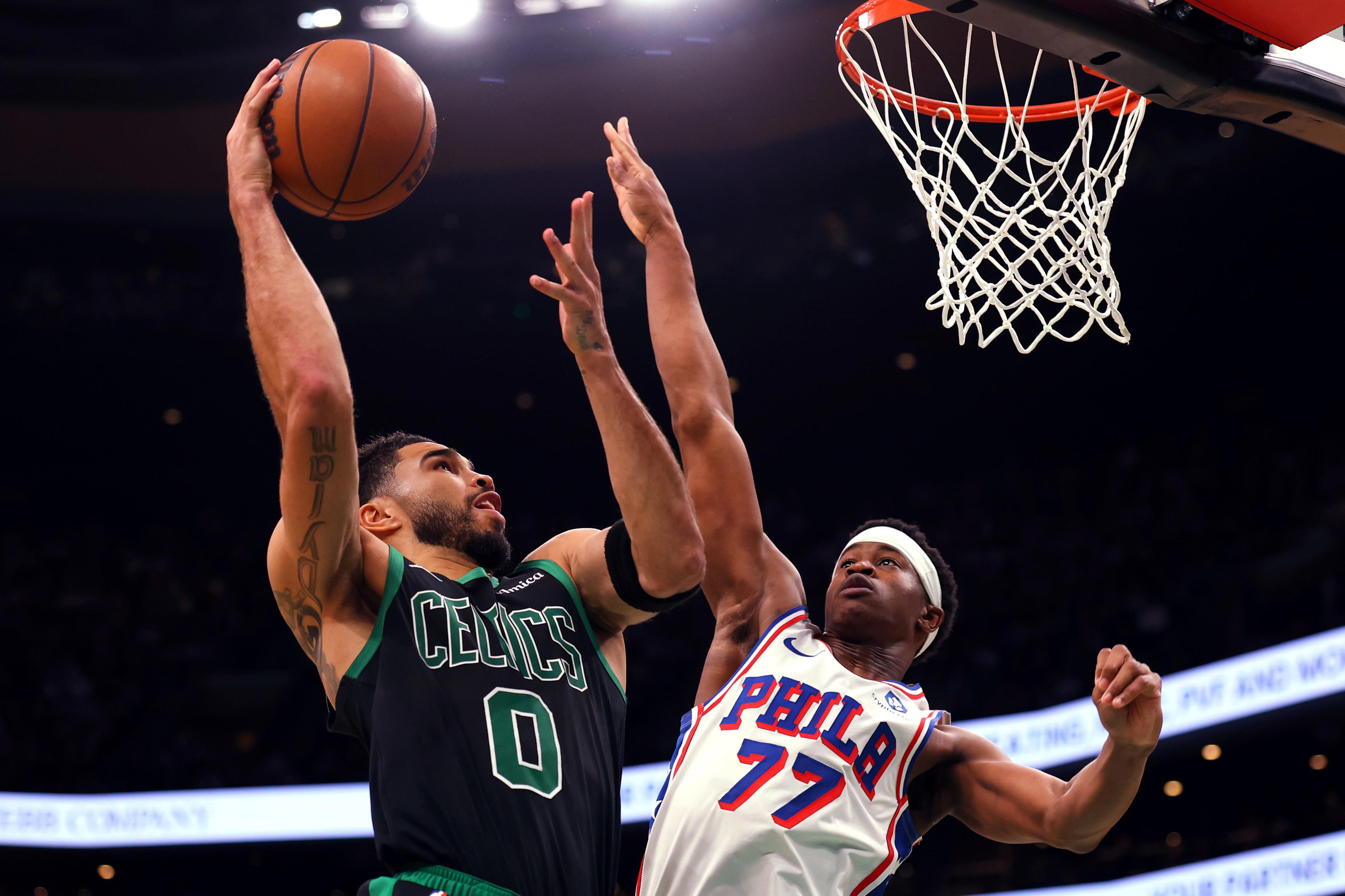 Jayson Tatum out with knee injury. Game 7 Sixers-Celtics injury report