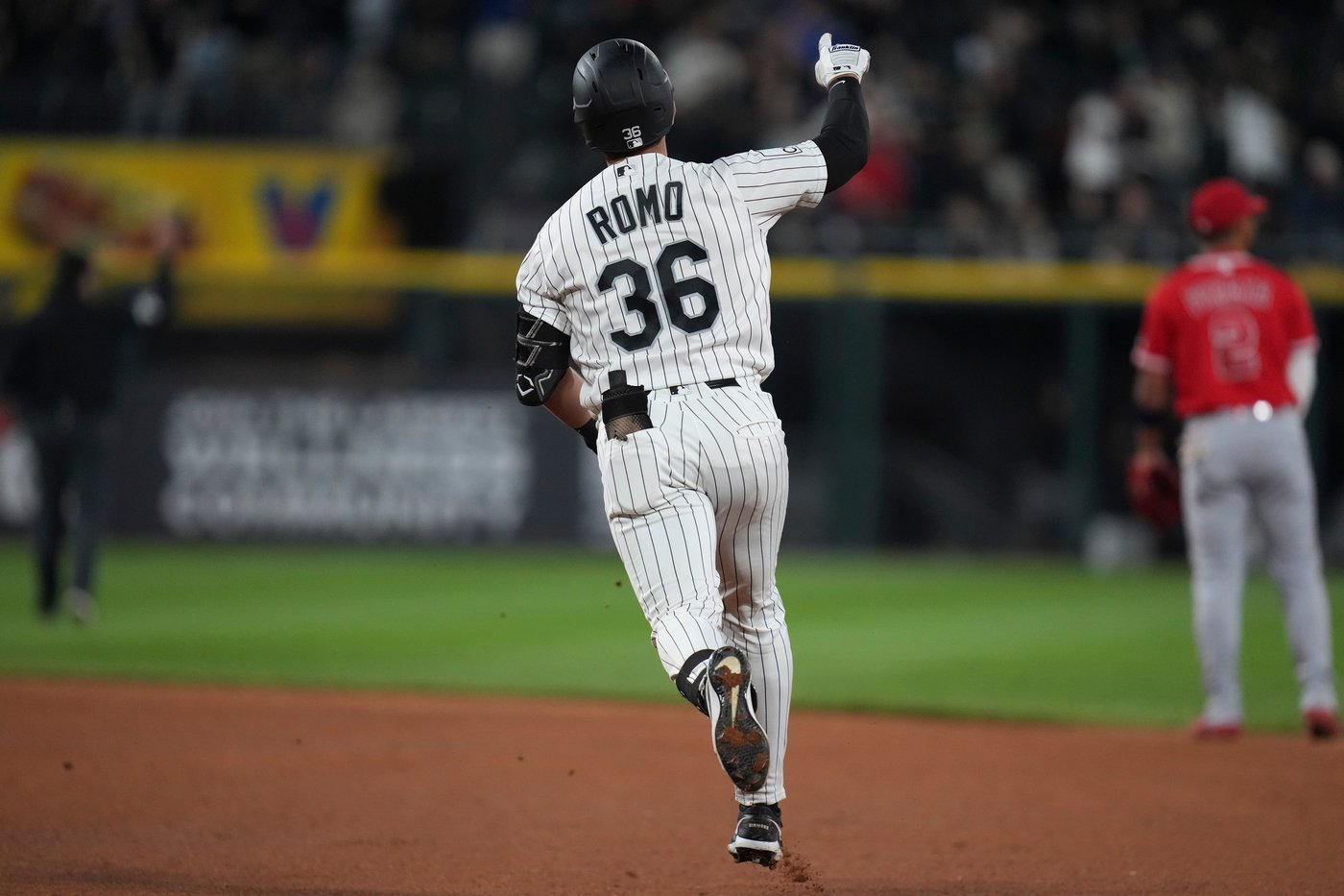 Romo hits first 2 career home runs as White Sox beat Soriano and Angels ...