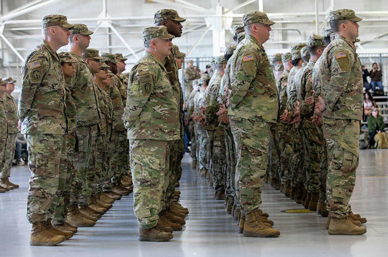 'It doesn't feel real': CT National Guard troops deploy to Middle East ...