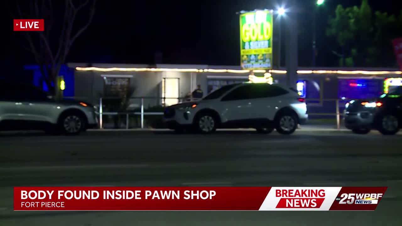 Police respond to fatal shooting at Fort Pierce pawn shop