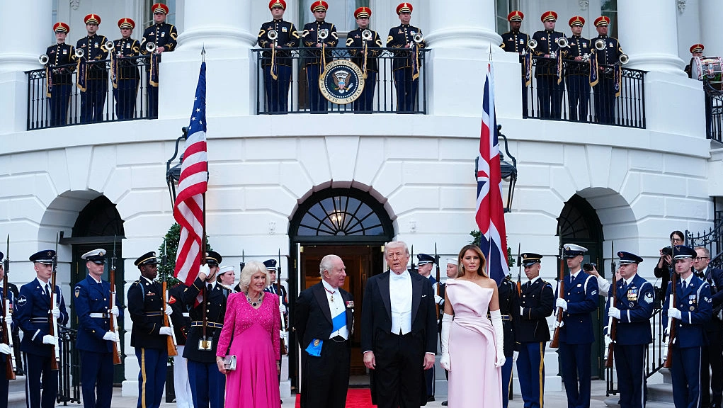 White House menu blends tradition and symbolism for royal visit