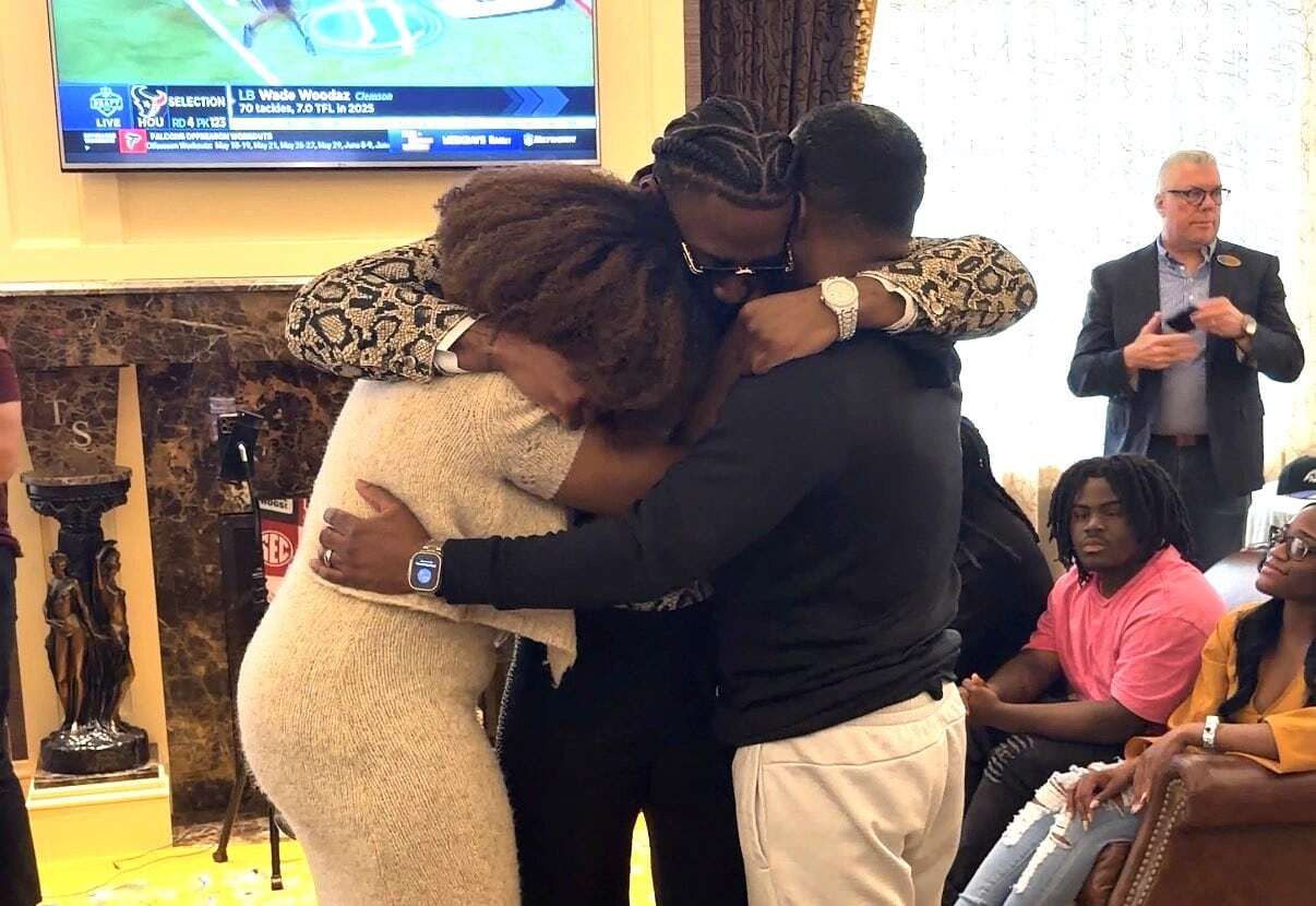 Inside the room: Silence, nerves and the NFL call that finally came for ...