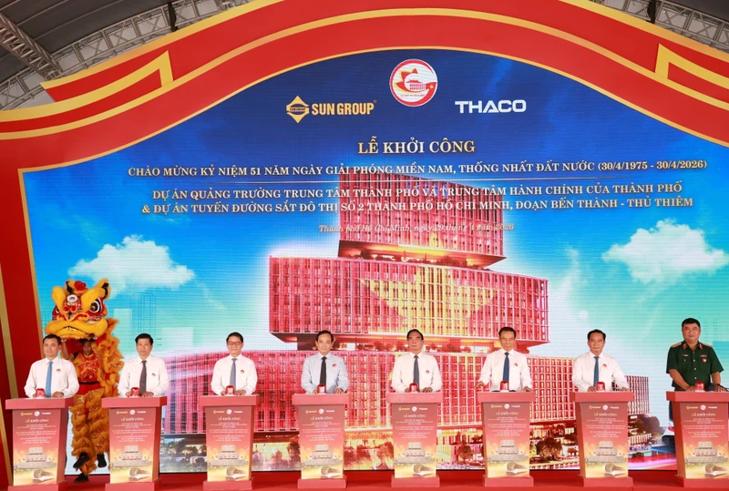 TPHCM khởi công nhiều dự án trọng điểm