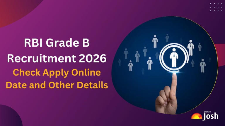 RBI Grade B Recruitment 2026: Apply Online Starts for 60 Posts at ...