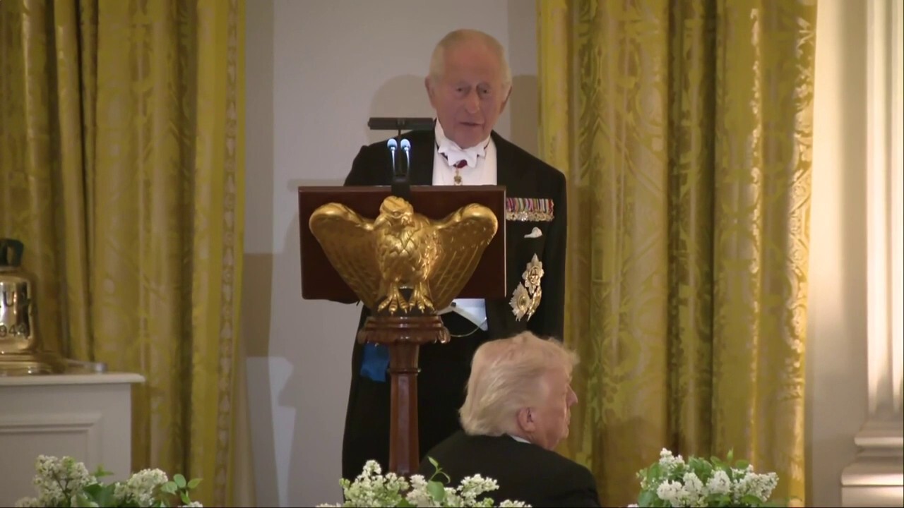 King Charles gifts president HMS Trump bell, jokes 'give us a ring'
